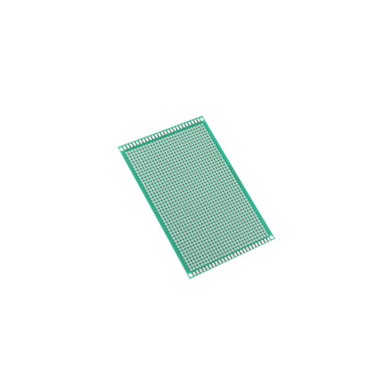 Universal PCB Zero PCB green 2.54mm hole pitch 8*12 cm – Robonixkart